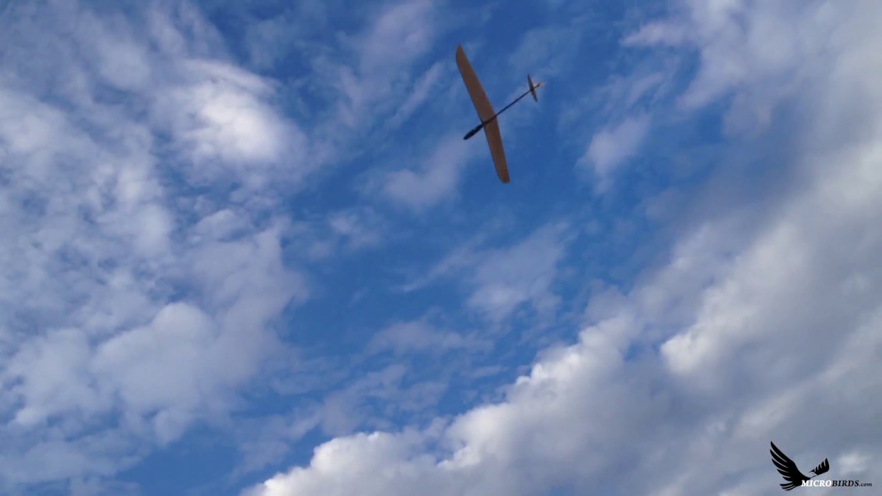 FlingShot Micro DLG Mini HLG Hand Launch RC Glider - YouTube