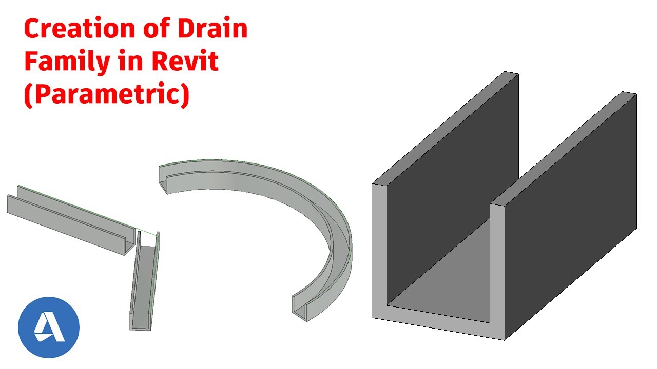 R001.Creation of Drain Family in Revit (Parametric) - YouTube