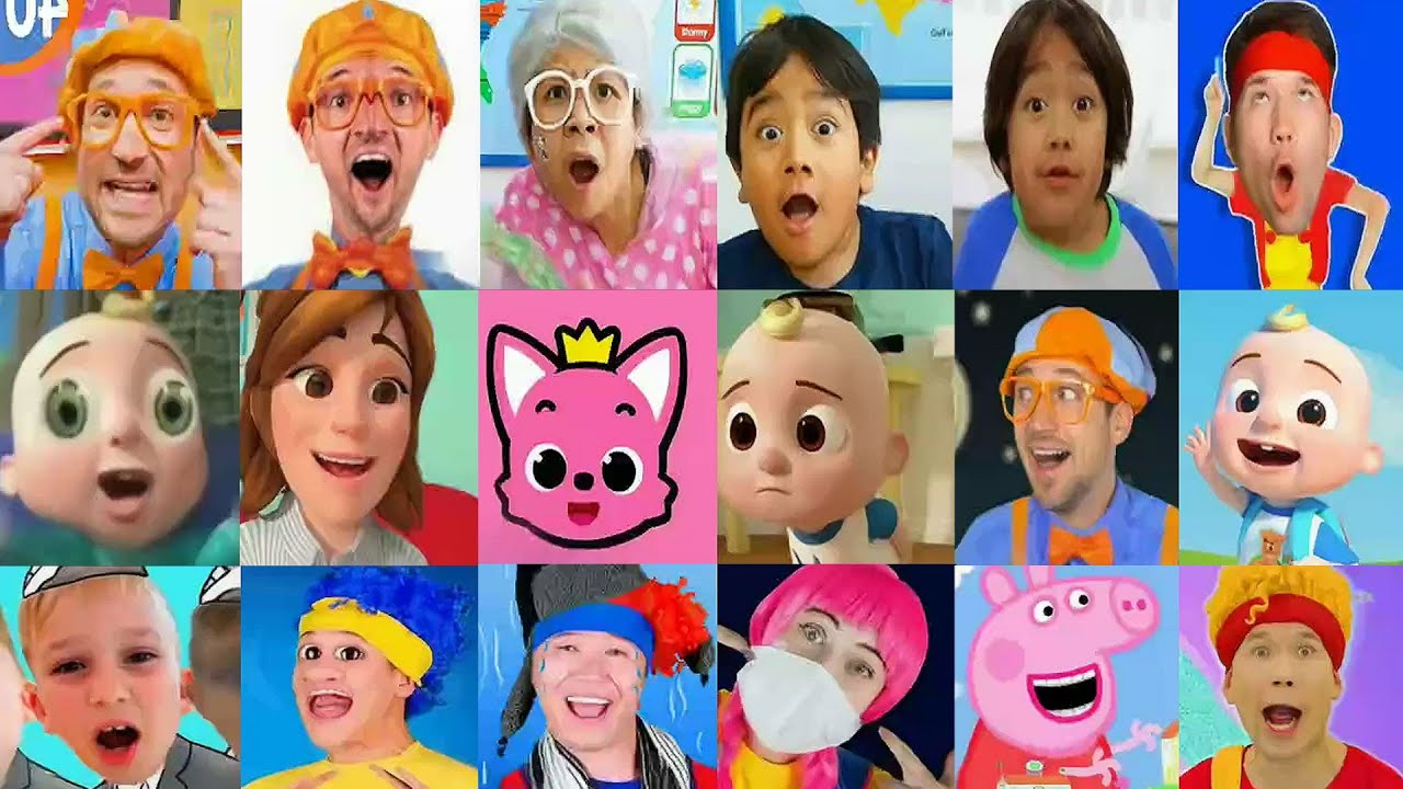 Blippi - Ryan’s World - Cocomelon - D Billions - KulikiTaka ti №232 ...