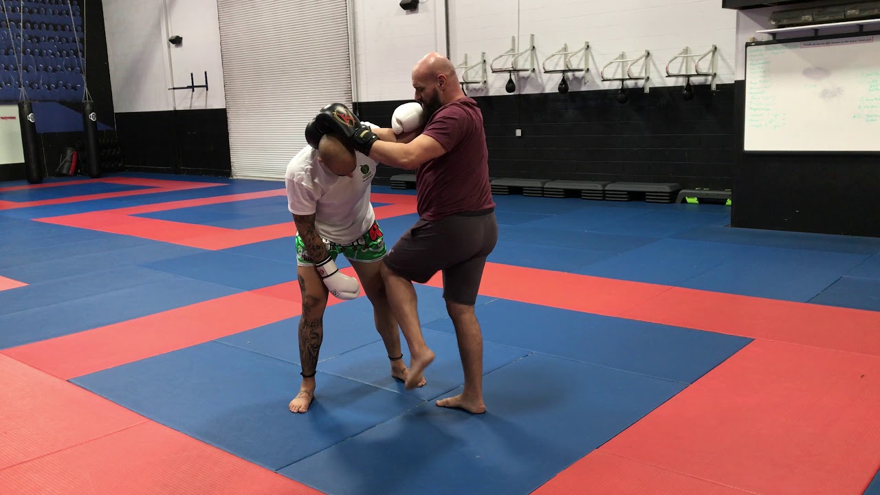 Muay Thai Clinch-Collar tie and Plum control of the neck, head and arms ...