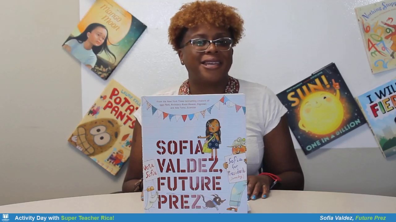 Sofia Valdez, Future Prez Activity Day Presented by Literacy Mid-South ...