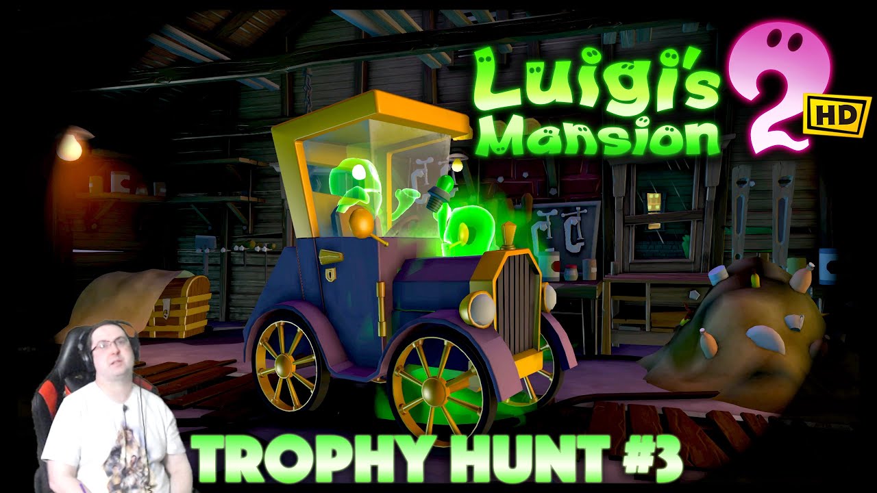 Luigi's Mansion 2 HD -Trophy Hunt #3 - LET’S PLAY - YouTube