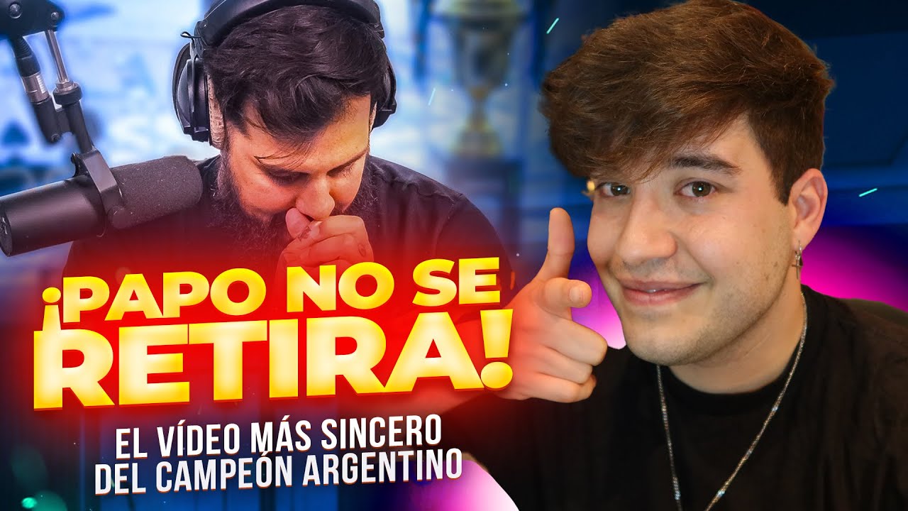 PAPO MC SE SINCERA SOBRE SU RETIRO DE FMS Y PEGA LA RAJADA DEL SIGLO 🥰 ...