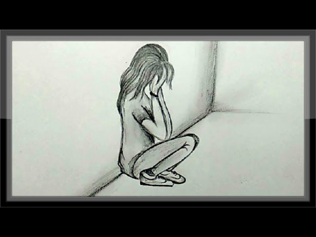 Sad Drawings In Pencil