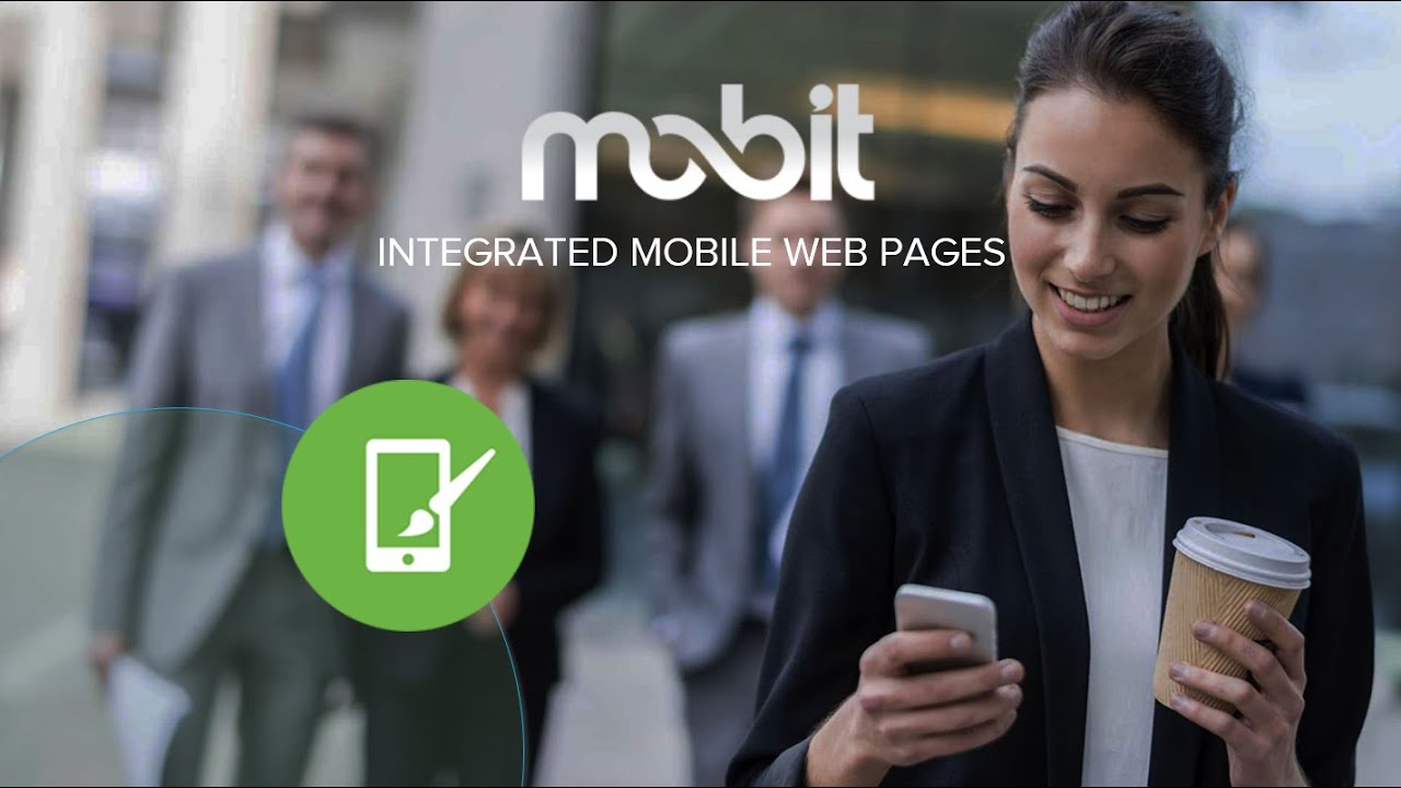 MOBIT Integrated Mobile Web Pages for SMS - YouTube