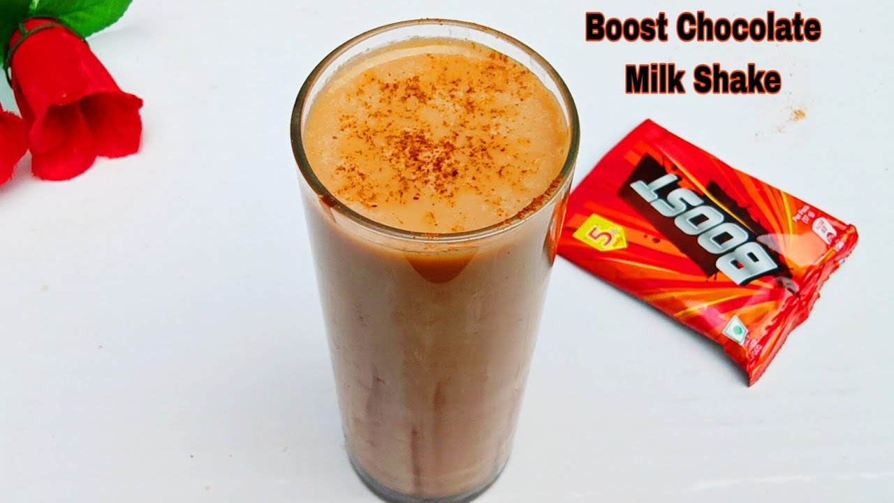 Boost Milk Shake Recipe|Boost chocolate Milk Shake|How to Make Boost ...