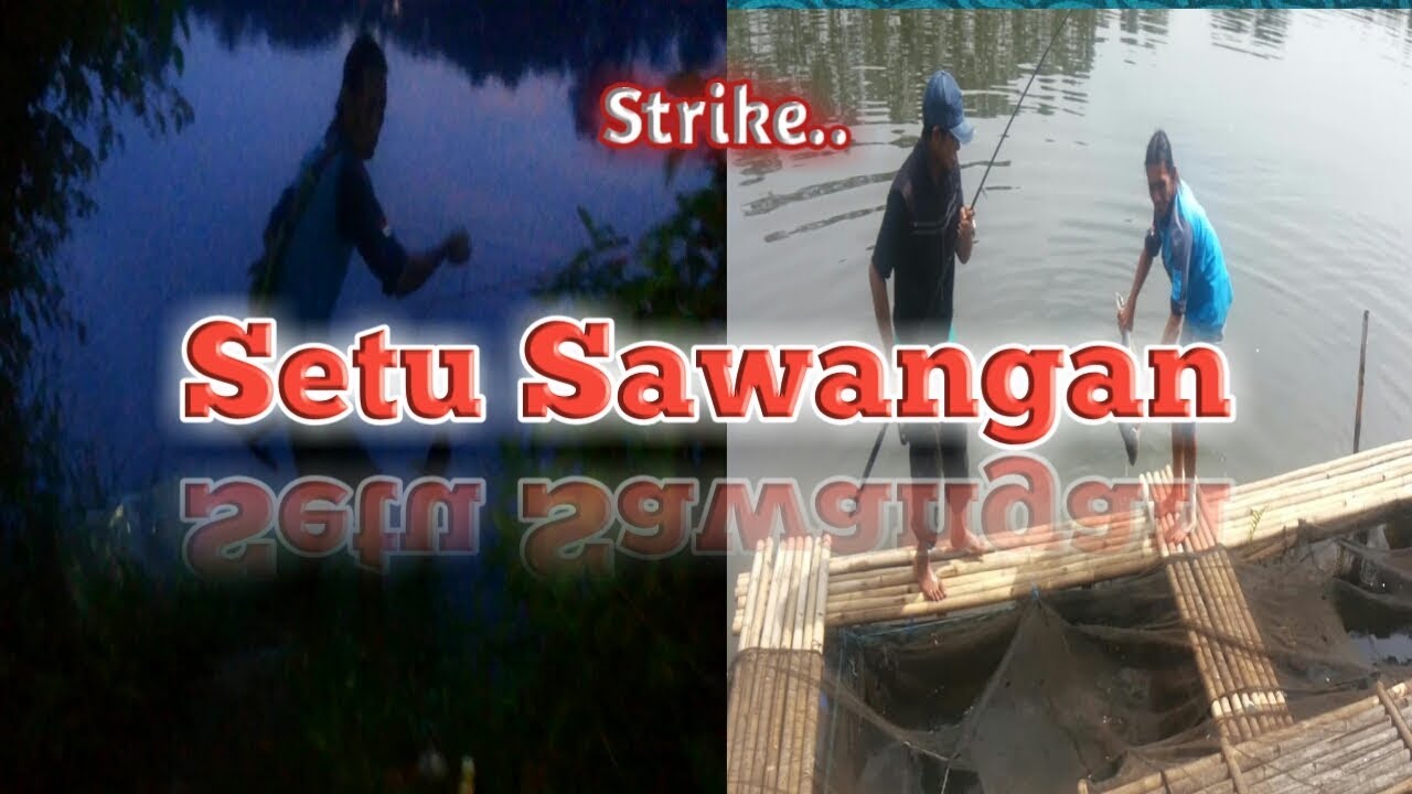 Spot mancing Setu Sawangan | Strike - YouTube