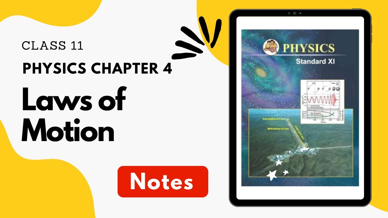 Class 11 Physics Chapter 4. Laws of Motion Notes Maharashtra Board ...