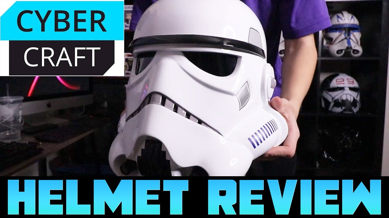 Cyber Craft Stormtrooper Helmet Unboxing/Review - YouTube