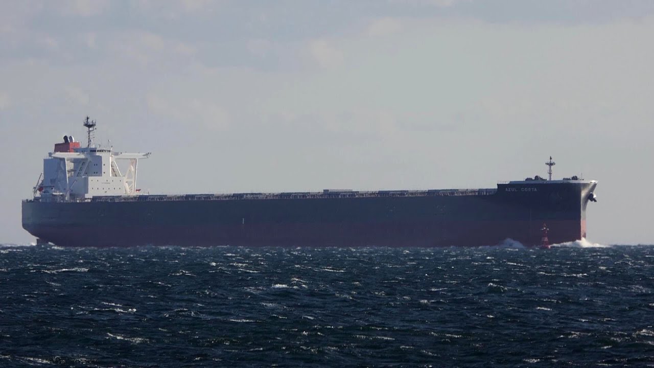 Newly Built Bulker “AZUL COSTA” Sea Trial - YouTube