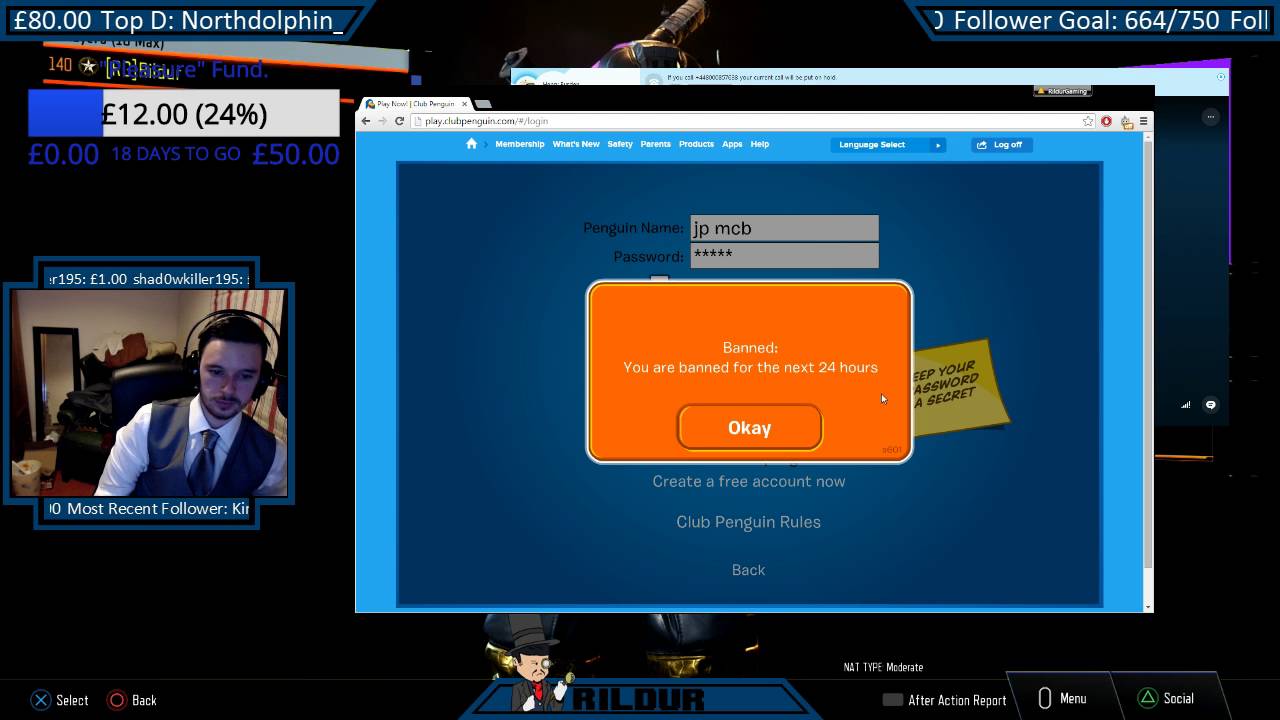 Trolling Club Penguin - YouTube