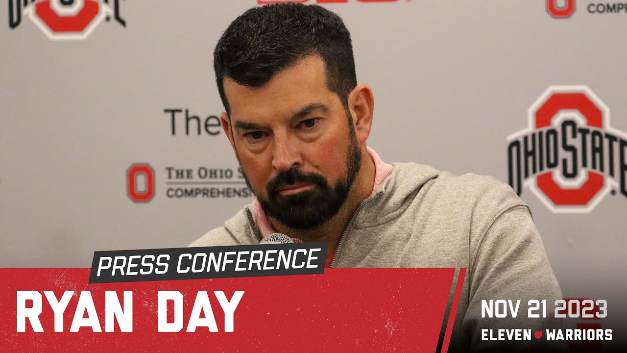 Ryan Day previews Ohio State's upcoming clash with Michigan - YouTube