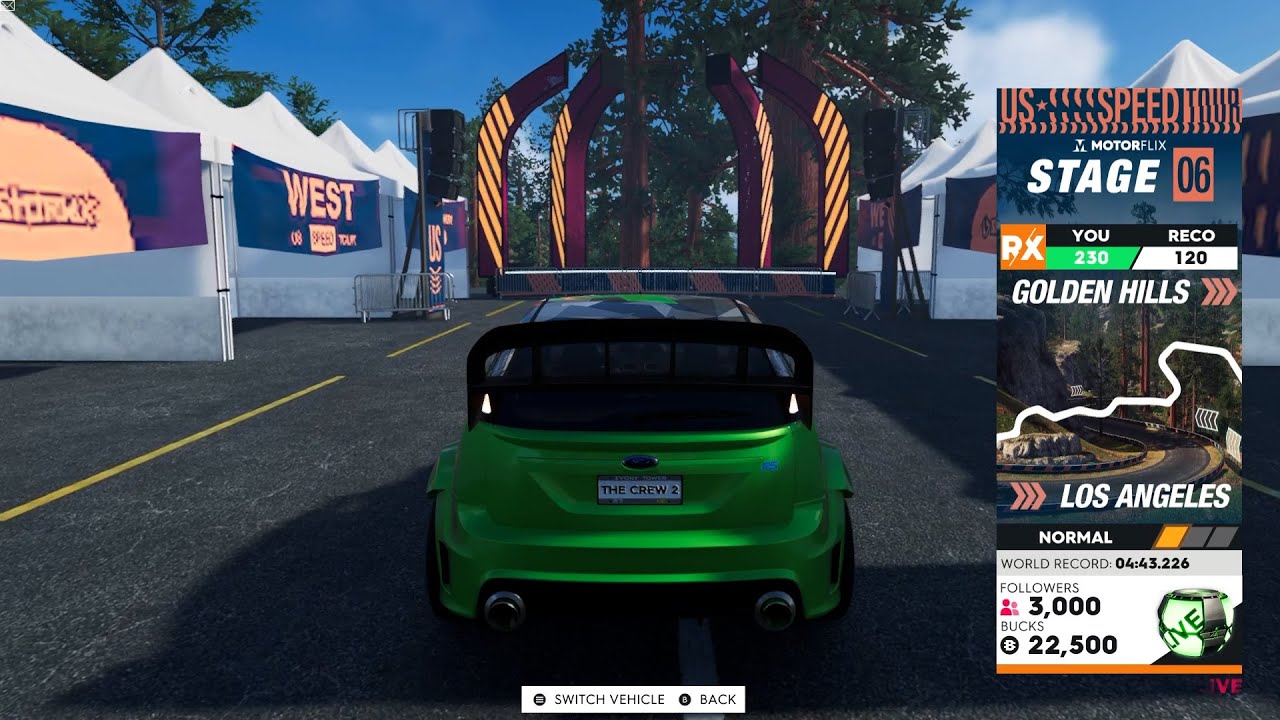 The Crew 2 - US Speed Tour West Stage 6 - Golden Hills (Rallycross ...