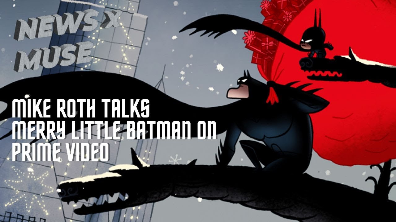 Mike Roth Talks Merry Little Batman on Prime Video - YouTube