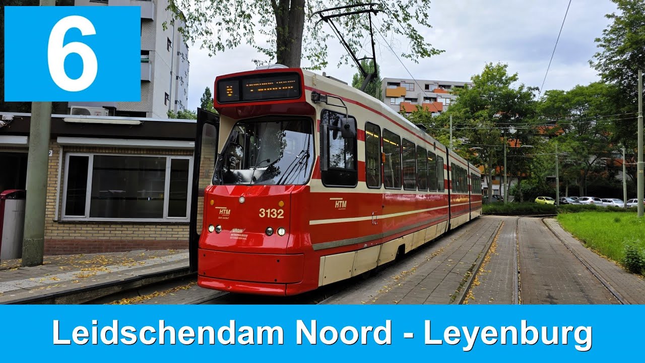 HTM lijn 6: Leidschendam Noord - Den Haag Leyenburg | HTM 3132 | 2025 ...