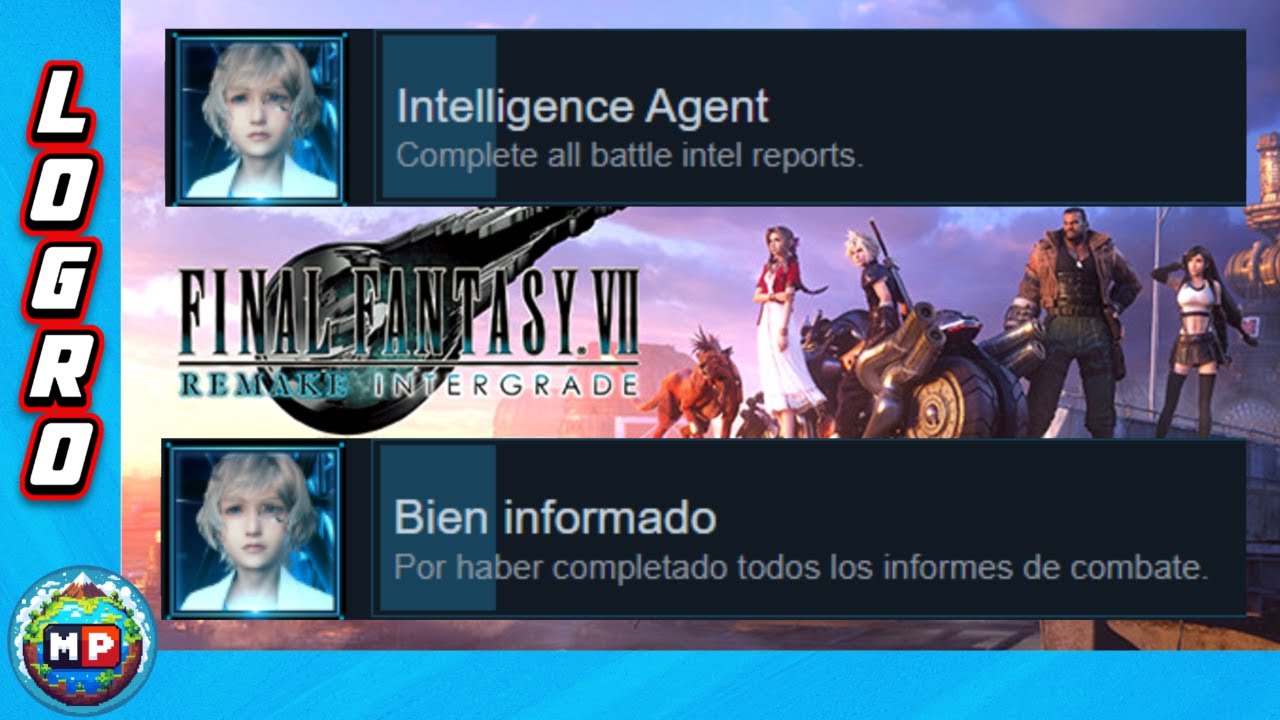 Intelligence Agent / Bien Informado - Final Fantasy 7 Remake - Logros ...