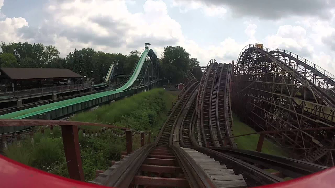 Kennywood Racer POV Video - YouTube