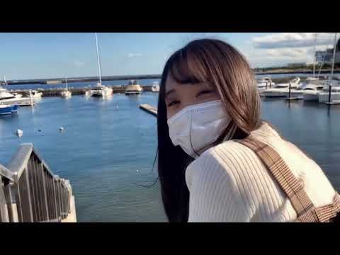 温泉旅行。吉岡ひよりさんと海までドライブ。春樹さんにそっくり！