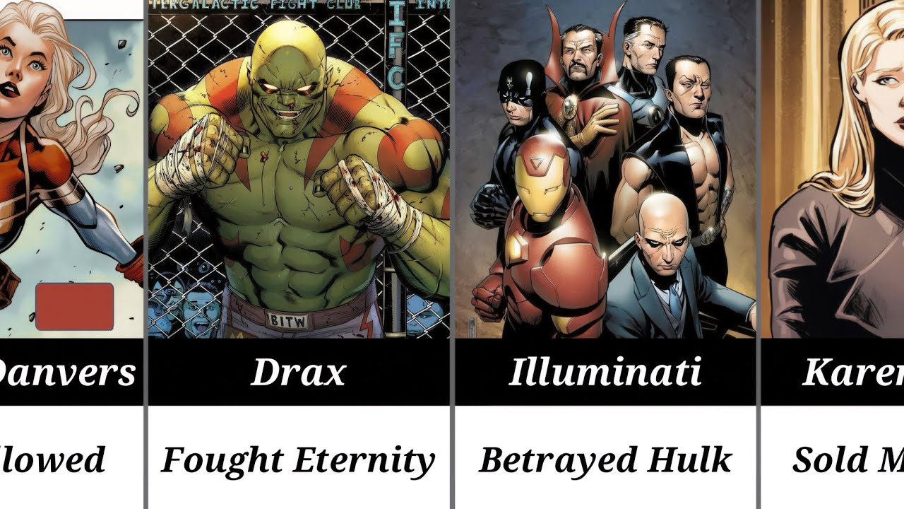 Dumb Decisions made by Marvel characters - YouTube