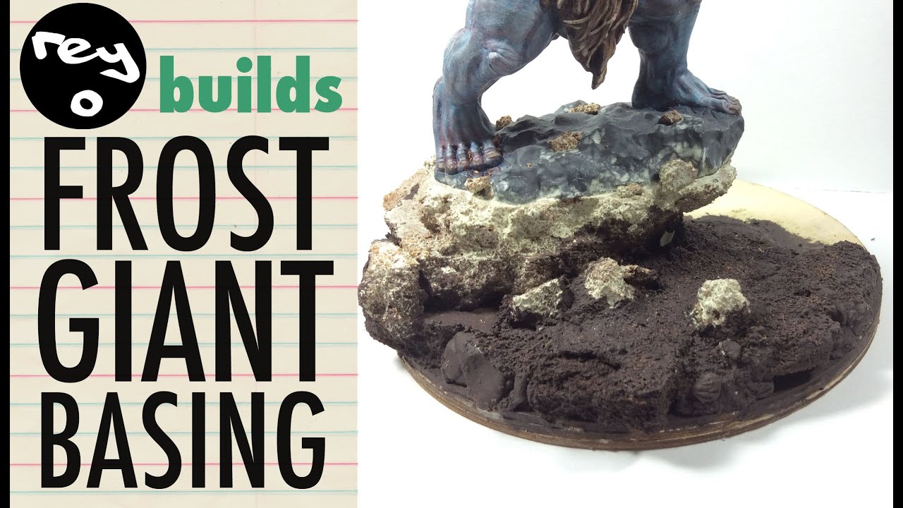 Crafting a Large Base for your Warhammer and D&D Miniatures (Part 1 ...
