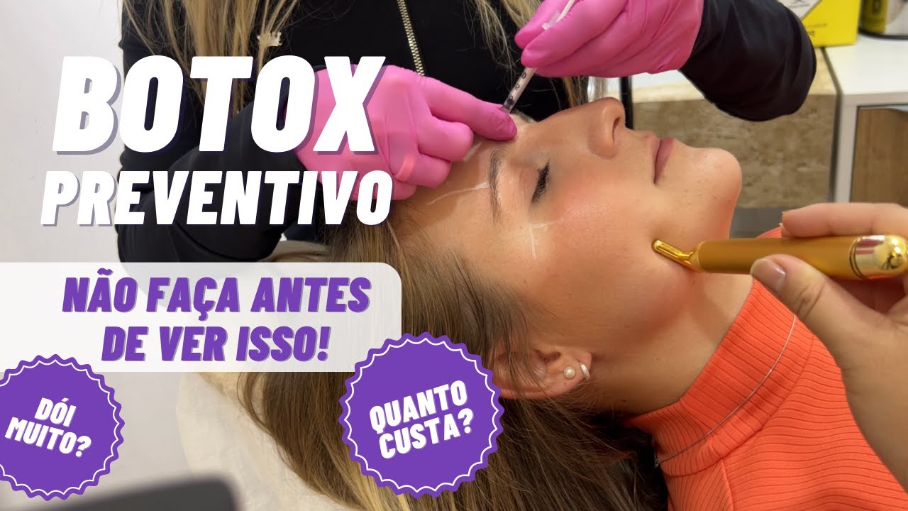 💥REVELADO: O verdadeiro preço do botox na testa! Passo a Passo + Dicas ...