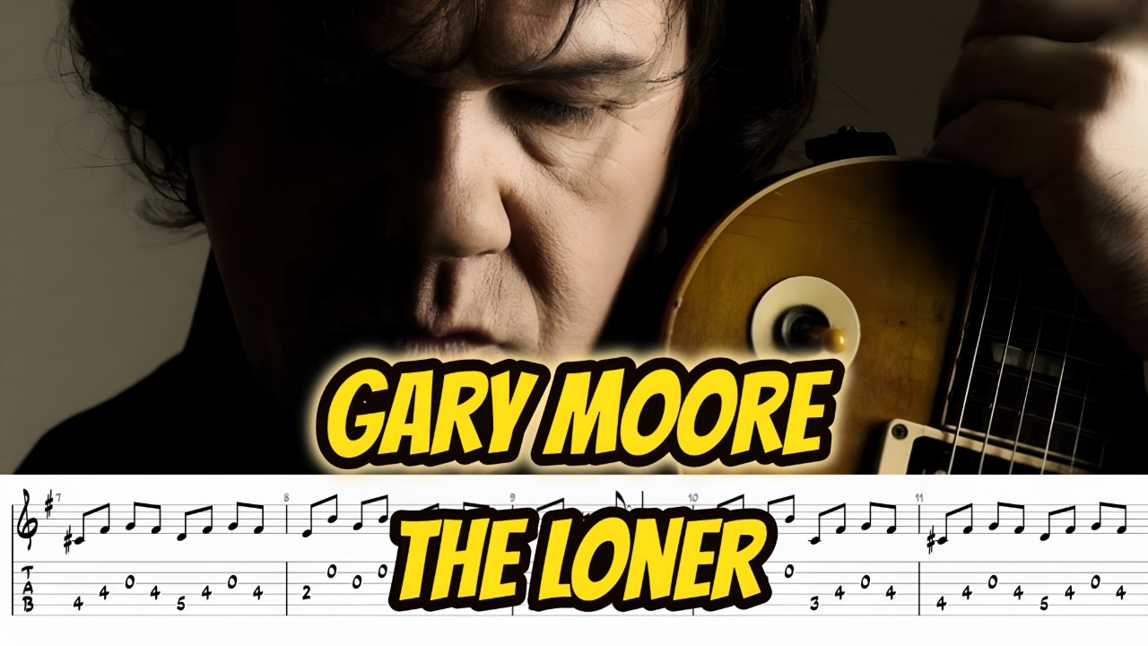 THE LONER / Gary Moore Cover | TAB - YouTube