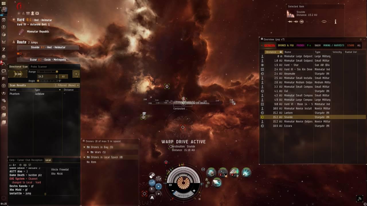 Eve Online : Solo PVP : Stabber vs Jackdaw - YouTube