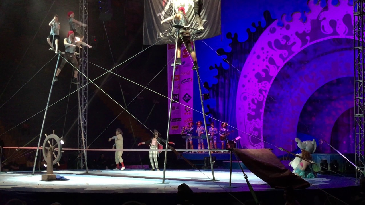 Circus show the pirates acrobatics - YouTube