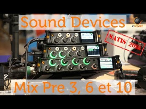 MixPre mixettes Sound Devices - YouTube