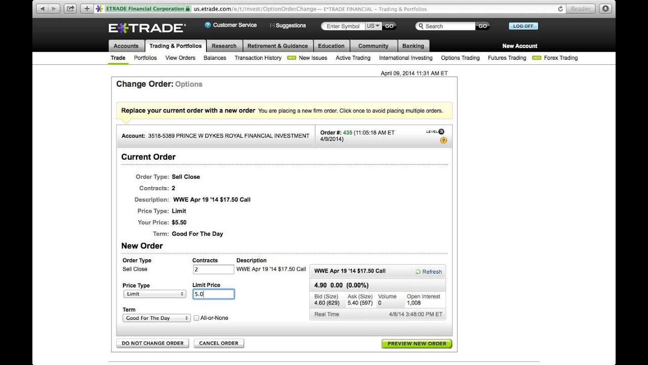 How to place a limit order with trade - YouTube