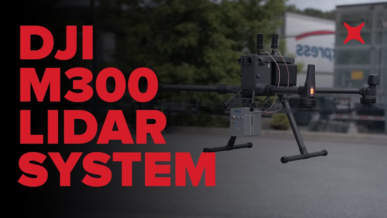 WORLDS FIRST - DJI M300 RTK LIVOX Lidar system - YouTube