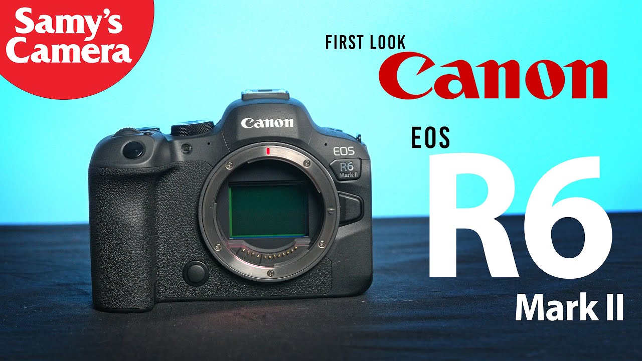 First Look At The Canon EOS R6 Mark II - YouTube