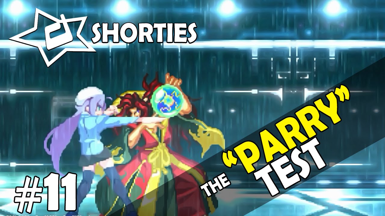 Dizzy MUGEN Shorties - The "Parry" Test - YouTube