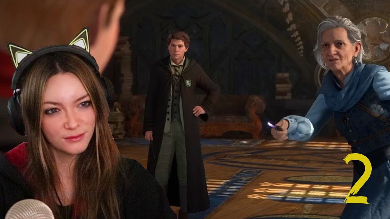New Friends! | Playing Hogwarts Legacy for the First Time | Part 2 ...