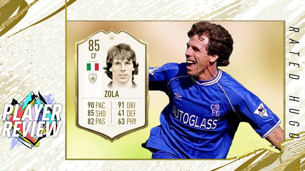 IS ZOLA THE BEST STARTER ICON? | 85 ZOLA PLAYER REVIEW | FIFA 20 ...