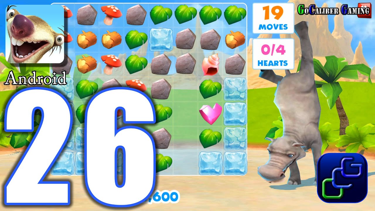ICE AGE Adventures Android Walkthrough - Part 26 - Manny Chusetts - YouTube