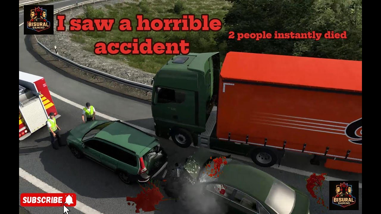 Highway Mayhem! Worst Crash Ever in euro truck simulator 2 - YouTube