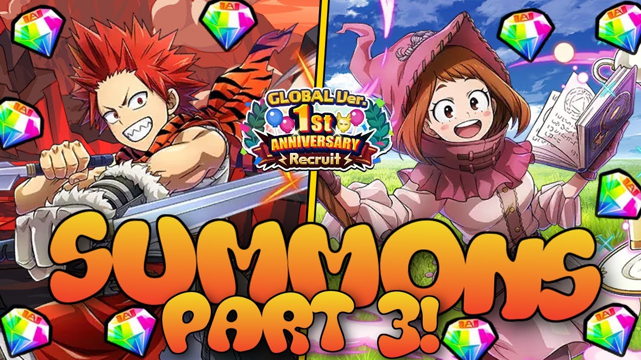 It's Pity Time!!! Global 1 Year Anniversary Summons! (My Hero Ultra ...
