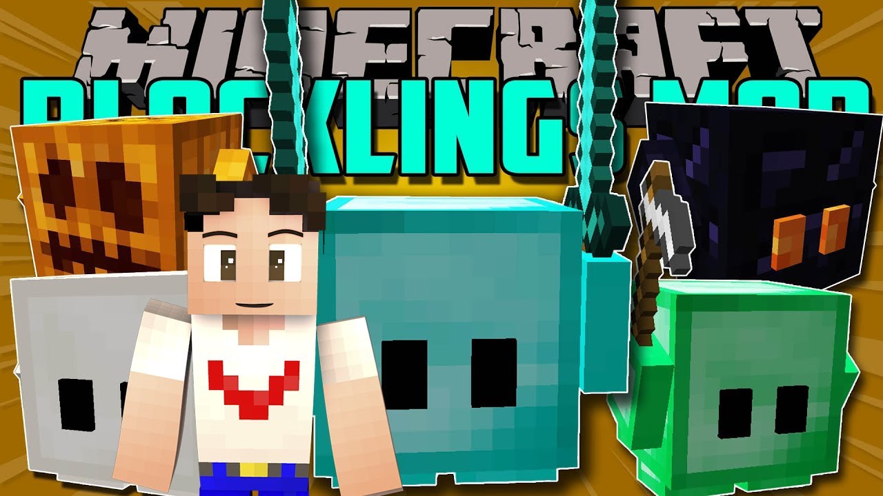 BLOCKLINGS MOD BLOQUES MASCOTA EN MINECRAFT😍 - YouTube