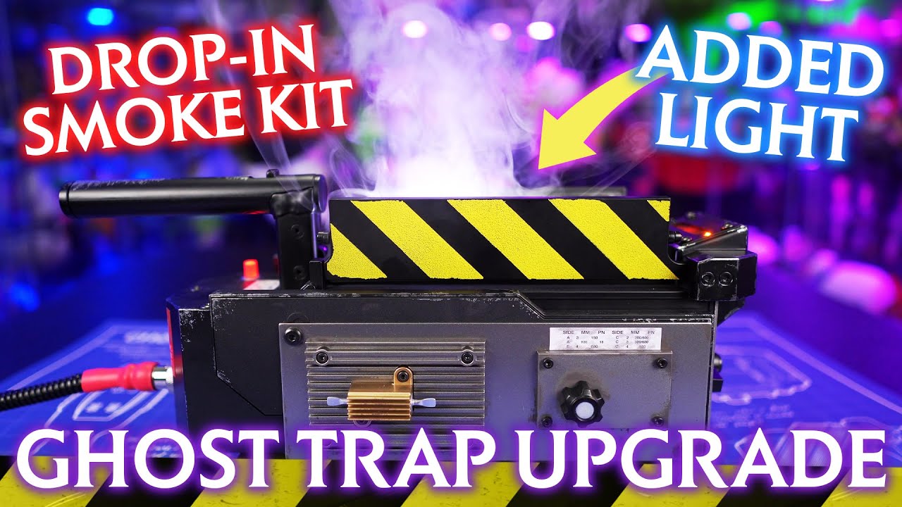 Upgrading Hasbro's Ghostbusters Ghost Trap with New Drop-In Smoke Kit ...
