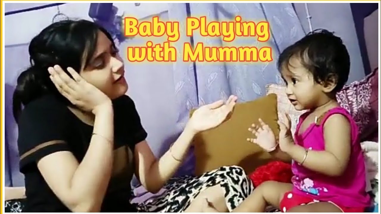 Baby playing with mumma ll Amaira is copying to mumma😊ll Mumma-Baby ...