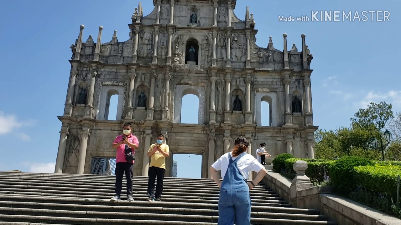 Famous Macao's Landmark ,Ruin of St. Paul Church - YouTube