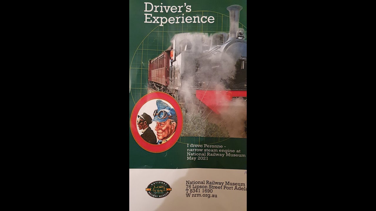360 Steam Train Driver Experience National Railway Museum Adelaide ...