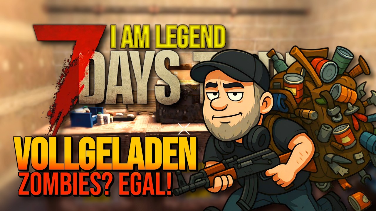 7 Days to Die Deutsch || I Am Legend Mod || TRAGLAST 9000 – Mein Rücken ...