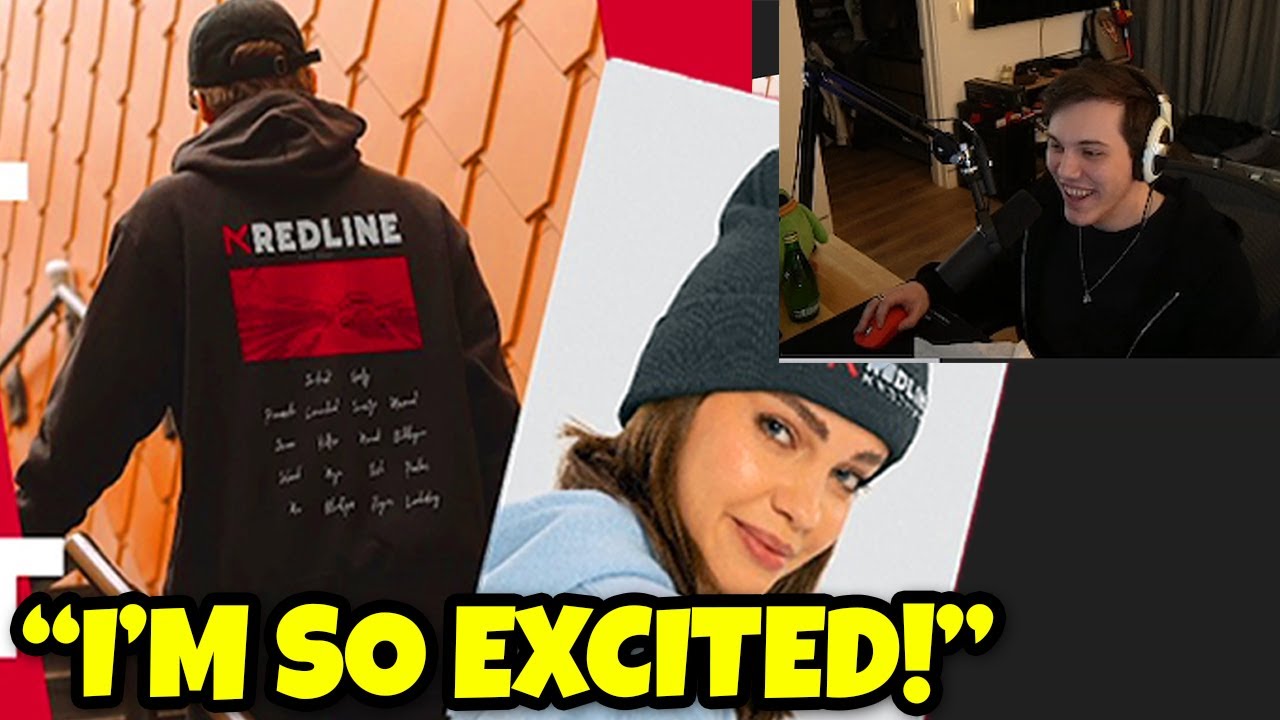 AnthonyZ Shows New REDLINE MERCH! - YouTube