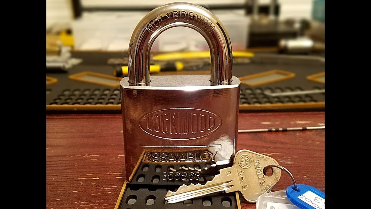 [ 36 ] Lockwood 356S63 - W/ MLAA- JA Keyway - Pick & Gut - YouTube