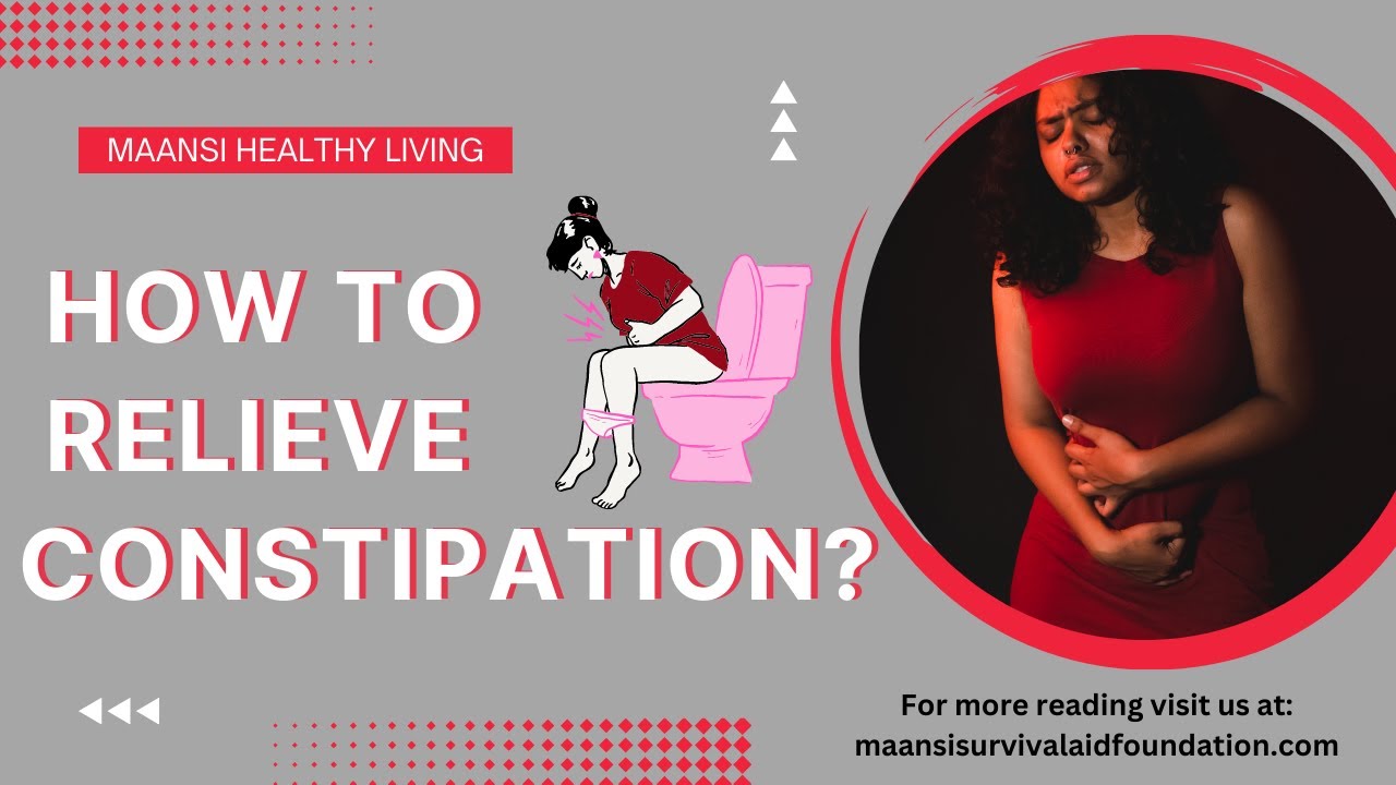 How to naturally get rid of constipation at home? - YouTube