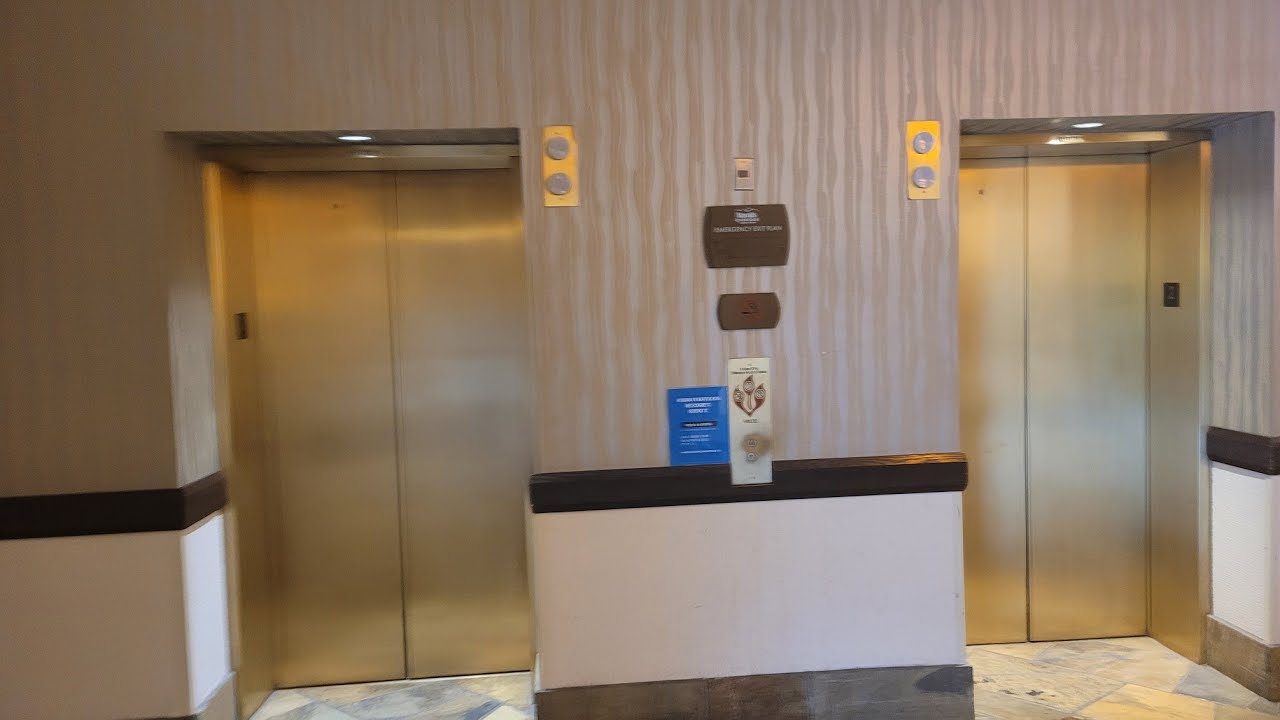 [EL] Odd Restricted Otis Series 4 Traction Elevators Set #2 at Harrahs ...