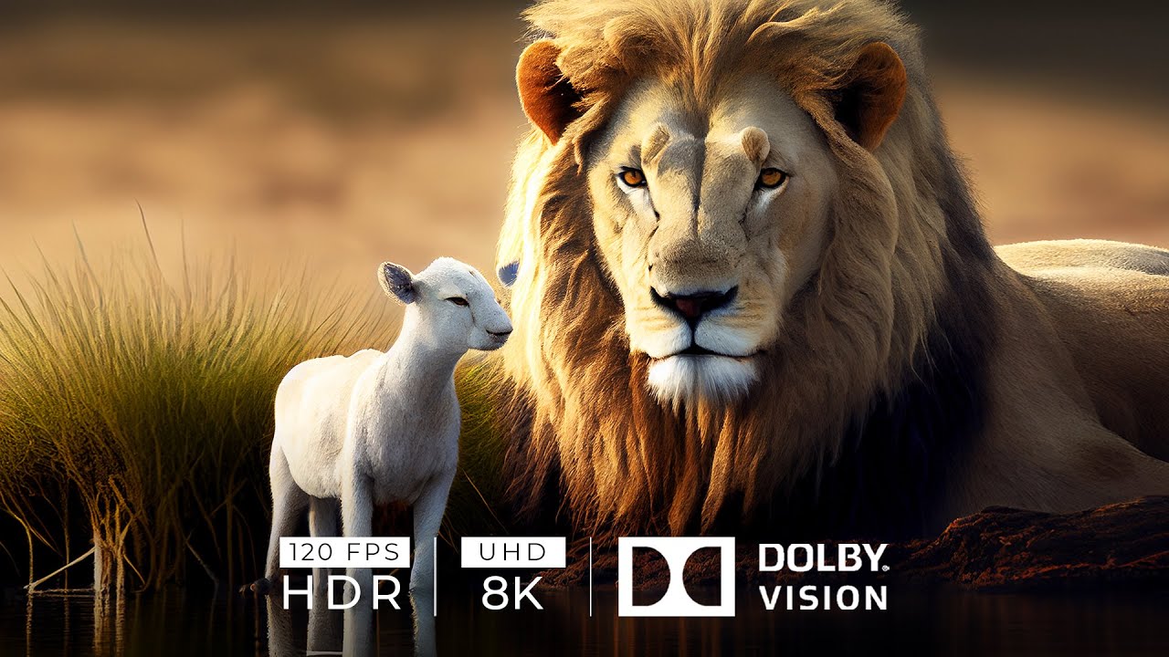12K HDR 60fps Dolby Vision with Calming Music (The Miracle of Animal ...
