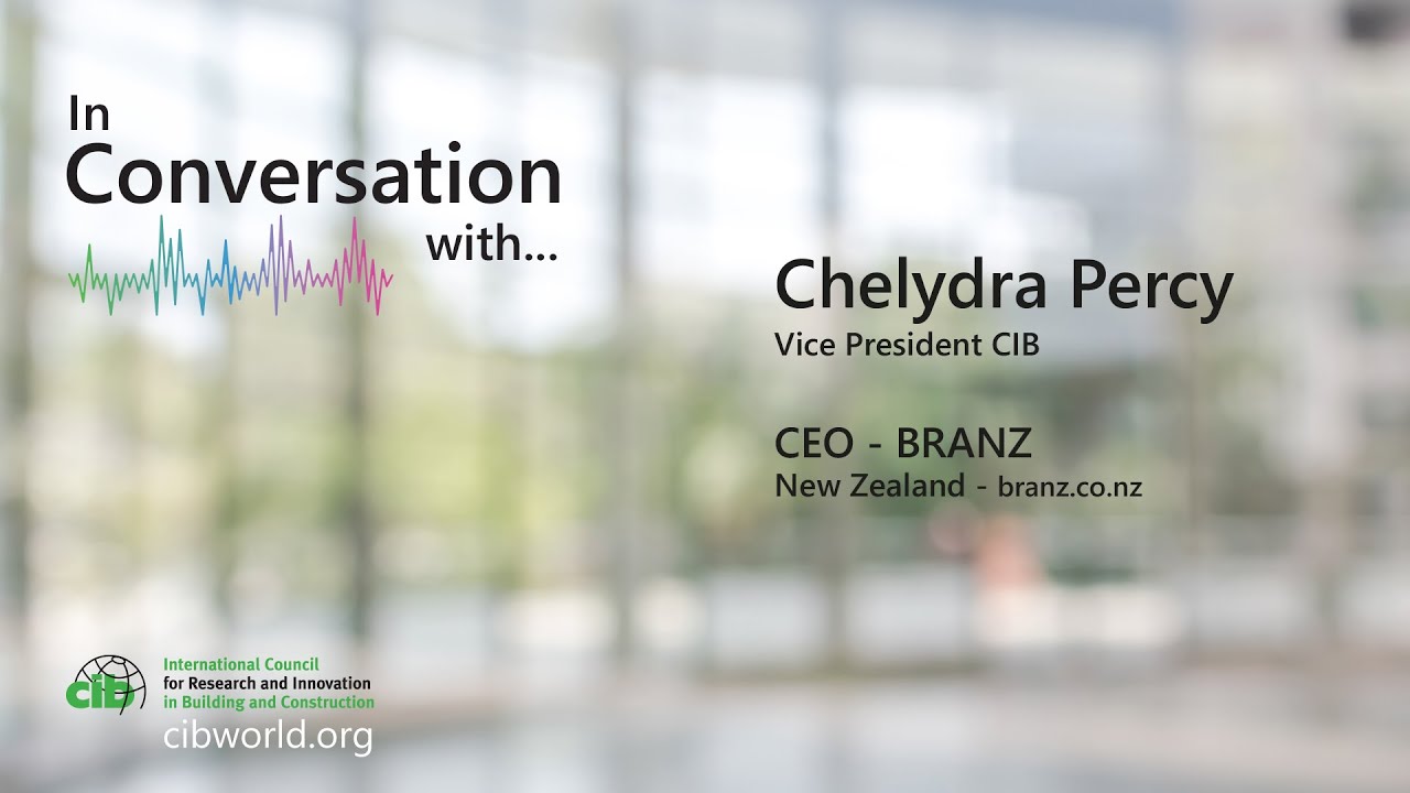 Chelydra Percy Vice President CIB, CEO BRANZ New Zealand March 2021 ...